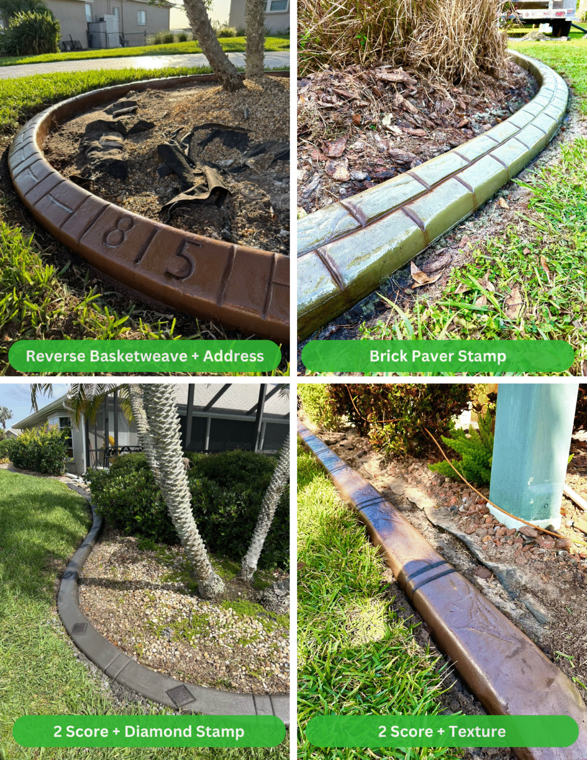 Concrete Curbing – 7Green Landscaping